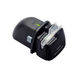 Kyocera Elektr. Messersch&auml;rfer in Schwarz - (B)15,3 x (H)8 x (T)9,6 cm - 10% | Kuechenhelfer