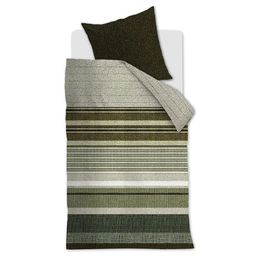Beddinghouse Bettw&auml;sche-Set "Arvin" in Khaki - 74% | Gr&ouml;&szlig;e 135x200 cm | Bettwaesche-bettwaren