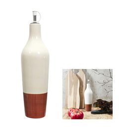 Ethnical Life Ölspender in Creme/ Braun - 670 ml - 11% | Kuechenhelfer