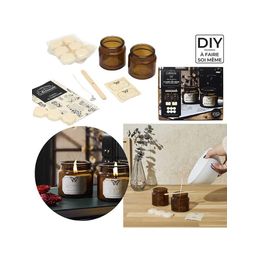 The Concept Factory DIY-Kerzenkit in Hellbraun - 2x 250 g - 60% | Kerzen-vasen