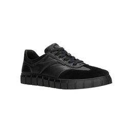 Wojas Leder-Sneakers in Schwarz - 32% | Größe 43 | Herrensneakers