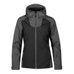 HALTI Ski-/ Snowboardjacke "Wedeln DX" in Grau/ Schwarz - 63% | Gr&ouml;&szlig;e 40 | Damen-outdoorjacken