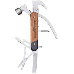 Gentleman's Hardware Gentlemen's Hardware 11in1-Multifunktionswerkzeug "Kraft" in Silber/ Hellbraun - (L)20 cm - 10% | Weitere-haushaltshelfer