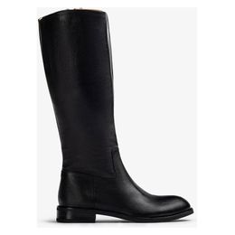 Unisa Leder-Stiefel in Schwarz - 48% | Gr&ouml;&szlig;e 39 | Damen-stiefel