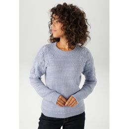 Aniston Pullover in Hellblau - 72% | Gr&ouml;&szlig;e 46 | Damen-pullover-cardigans