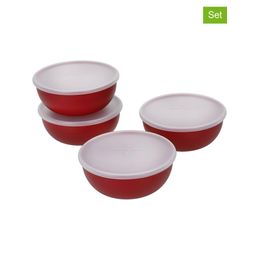 KitchenAid 4er-Set: Frischhaltedosen in Rot - 230 ml - 14% | Aufbewahren-servieren