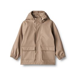 Wheat Regenjacke "Ollo" in Hellbraun - 47% | Gr&ouml;&szlig;e 152 | Kinder-outdoor-jacken