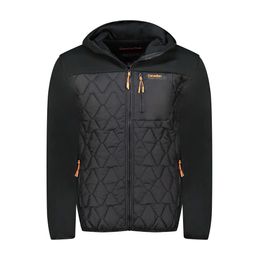 Canadian Peak Fleecejacke "Tuniseak" in Schwarz - 71% | Größe S | Herren-pullover-sport