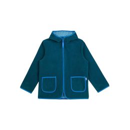 Finkid Fleecejacke "Tonttu" in Petrol - 41% | Gr&ouml;&szlig;e 90/100 | Kids-fleecejacken-fleecepullover