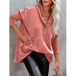 Milan Kiss Sweatshirt in Rosa - 51% | Größe M | Damen-sweatshirts-jacken