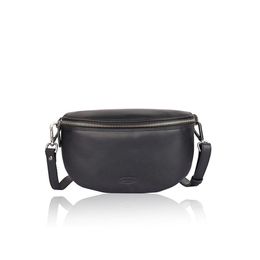 Bellicci Leder-Brustbeutel "Kalyn" in Schwarz - (B)27 x (H)24 x (T)8 cm - 42% | Damen-koffer-reisegepaeck