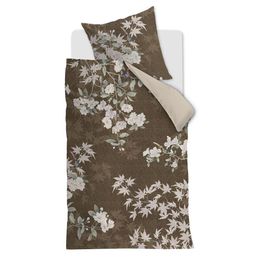 Beddinghouse Bettw&auml;sche-Set ''Thalasa'' in Braun - 56% | Gr&ouml;&szlig;e 155x220 cm | Bettwaesche-bettwaren