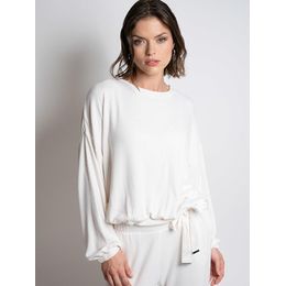 Passionata Pyjama-Oberteil "Ocea" in Creme - 61% | Gr&ouml;&szlig;e S | Damen-loungewear