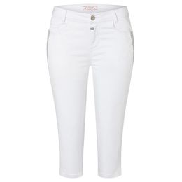 Timezone Caprihose "Dashni" in Weiß - 69% | Größe W31 | Damenhosen