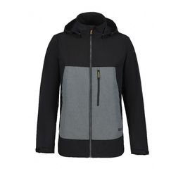 Icepeak Softshelljacke "Buxton" in Schwarz - 65% | Gr&ouml;&szlig;e 56 | Herren-outdoorjacken