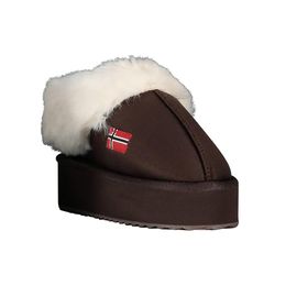 Geographical Norway Hausschuhe "Oninkasi" in Braun - 65% | Gr&ouml;&szlig;e 39 | Damen-pantoletten