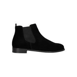 Wojas Leder-Chelsea-Boots in Schwarz - 40% | Größe 38 | Stiefeletten