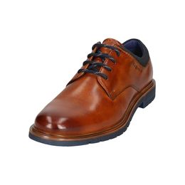 Bugatti Leder-Schn&uuml;rschuhe in Hellbraun - 32% | Gr&ouml;&szlig;e 44 | Herren-schnuerschuhe