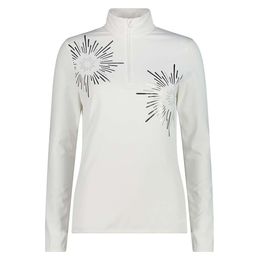 CMP Fleecepullover in Wei&szlig; - 52% | Gr&ouml;&szlig;e 36 | Damenpullover