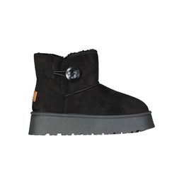 Geographical Norway Winterboots "Osiris" in Schwarz - 66% | Größe 38 | Damen-stiefel