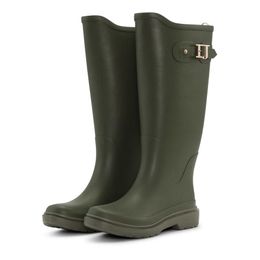 Ilse Jacobsen Gummistiefel in Khaki - 83% | Größe 36 | Damen-outdoorschuhe