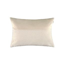 Esprit Kissenh&uuml;lle "Paddy" in Beige - 45% | Gr&ouml;&szlig;e 38x58 cm | Dekokissen
