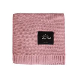 Lullalove Decke in Pink - 10% | Gr&ouml;&szlig;e 100x120 cm | Decken