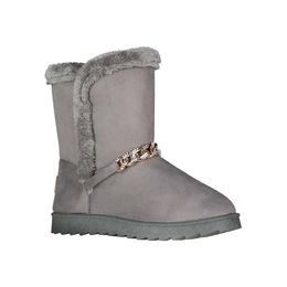 Geographical Norway Winterboots "Oseille" in Grau - 65% | Gr&ouml;&szlig;e 38 | Damen-stiefel
