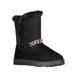 Geographical Norway Winterboots "Oseille" in Schwarz - 66% | Größe 38 | Damen-stiefel