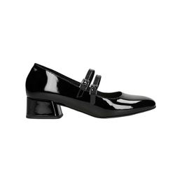 Wojas Leder-Slippers in Schwarz - 33% | Größe 39 | Damen-schuhe-halbschuhe