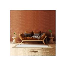 Ethnical Life Jute-Teppich in Hellbraun/ Creme - (L)170 x (B)120 cm - 52% |