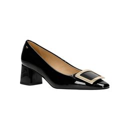 Wojas Leder-Pumps in Schwarz - 32% | Größe 38 | Pumps