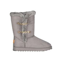 Geographical Norway Winterstiefel "Ovassion" in Grau - 68% | Gr&ouml;&szlig;e 39 | Damen-stiefel