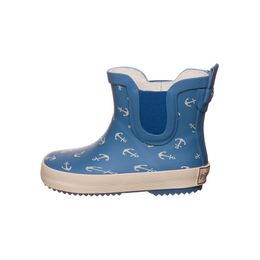 POM POM Gummistiefel in Blau - 40% | Größe 30 | Babygummistiefel