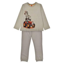 BONDI Pyjama "Dino" in Beige - 52% | Größe 140 | Kinder-waesche