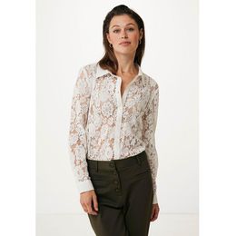 Mexx Bluse in Weiß - 55% | Größe 38 | Damen-blusen