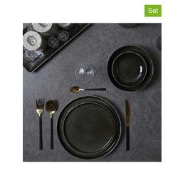 every ware 16tlg. Besteckset in Gold/ Schwarz - 62% | Gedeckter-tisch