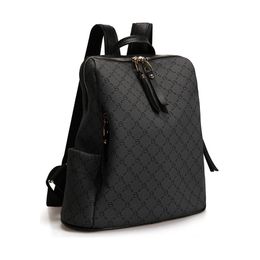 Lucky Bees Rucksack in Schwarz/ Grau - (B)30 x (H)35 x (T)13 cm - 75% | Damen-taschen