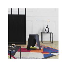 THE HOME DECO FACTORY Hocker in Schwarz - (B)30 x (H)46 x (T)30 cm - 62% | Sitzmoebel