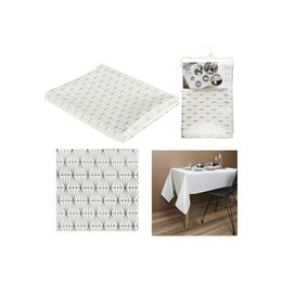every ware Tischdecke in Weiß/ Silber - (L)250 x (B)140 cm - 60% |