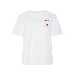 Pieces Shirt "Flura" in Wei&szlig; - 50% | Gr&ouml;&szlig;e XS | Damen-tops