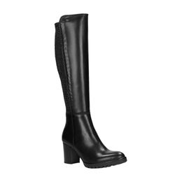 Wojas Leder-Winterstiefel in Schwarz - 34% | Größe 41 | Damen-stiefel