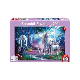 Schmidt Spiele 200tlg. Puzzle "Einhornstute mit Fohlen" - ab 8 Jahren - 14% | Gesellschaftsspiele