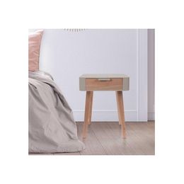 The Home Deco Kids Nachttisch in Taupe - (B)35 x (H)48 x (T)35 cm - 63% | Tische