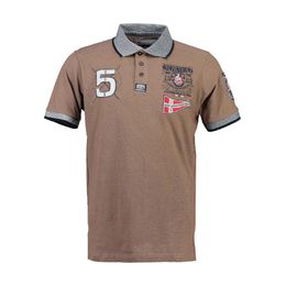 Geographical Norway Poloshirt "Kantibe" in Braun - 67% | Größe 128 | Kinder-oberteile