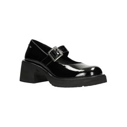 Wojas Leder-Pumps in Schwarz - 38% | Größe 40 | Pumps