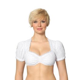 Stockerpoint Dirndlbluse in Wei&szlig; - 57% | Gr&ouml;&szlig;e 38 | Damen-dirndlblusen