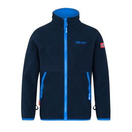 Trollkids Fleecejacke "Storfjord" in Dunkelblau - 44% | Gr&ouml;&szlig;e 104 | Kids-fleecejacken-fleecepullover