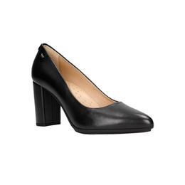 Wojas Leder-Pumps in Schwarz - 46% | Größe 38 | Pumps
