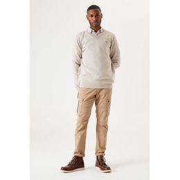 Garcia Pullover in Beige - 50% | Gr&ouml;&szlig;e XL | Herren-plussize